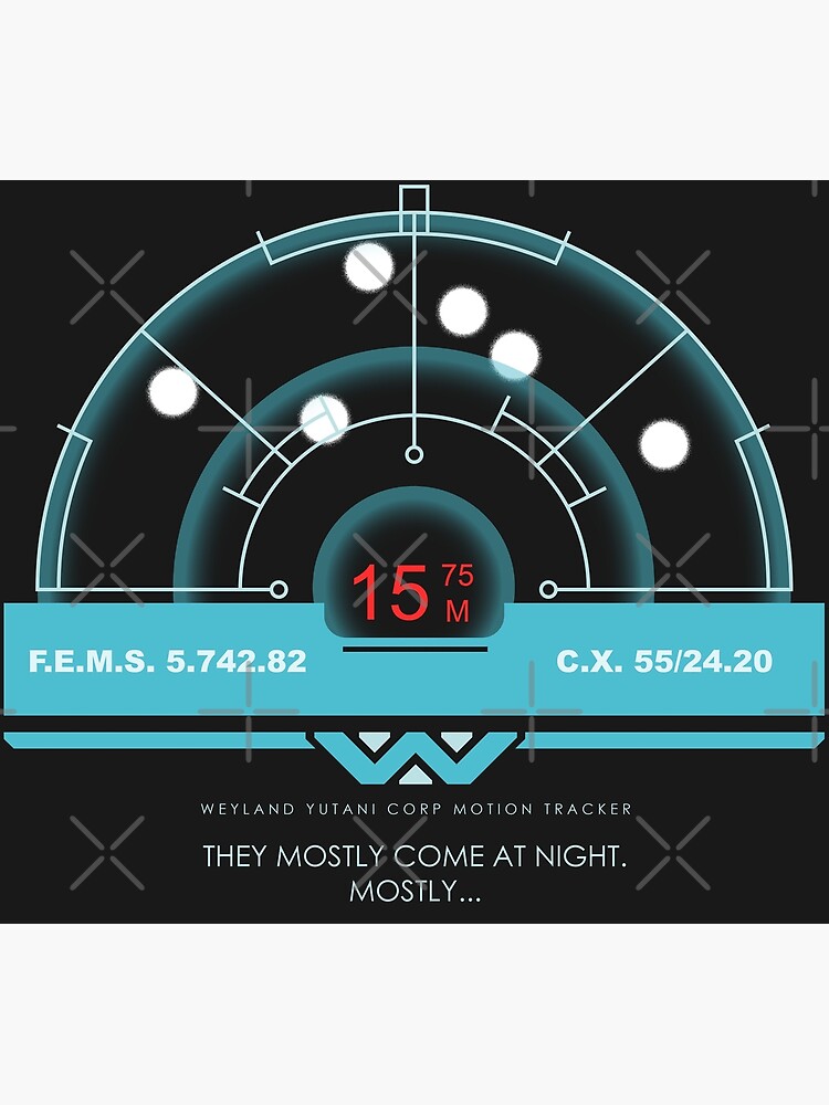 "Aliens Motion Tracker" Poster by AriMartinez | Redbubble