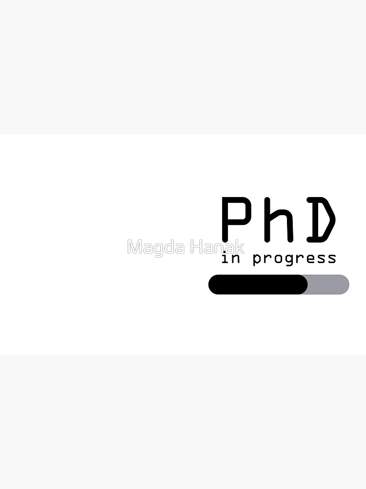 Student PhD In Progress Student Progress Bar Coffee Mugs