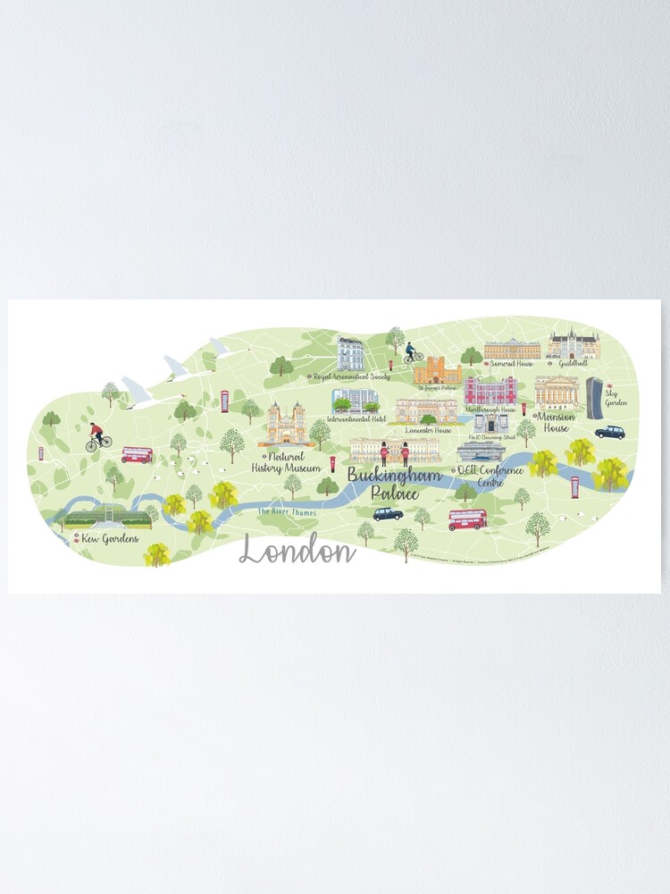"Commonwealth Heads Of Government Meeting Map, London" Poster by ...