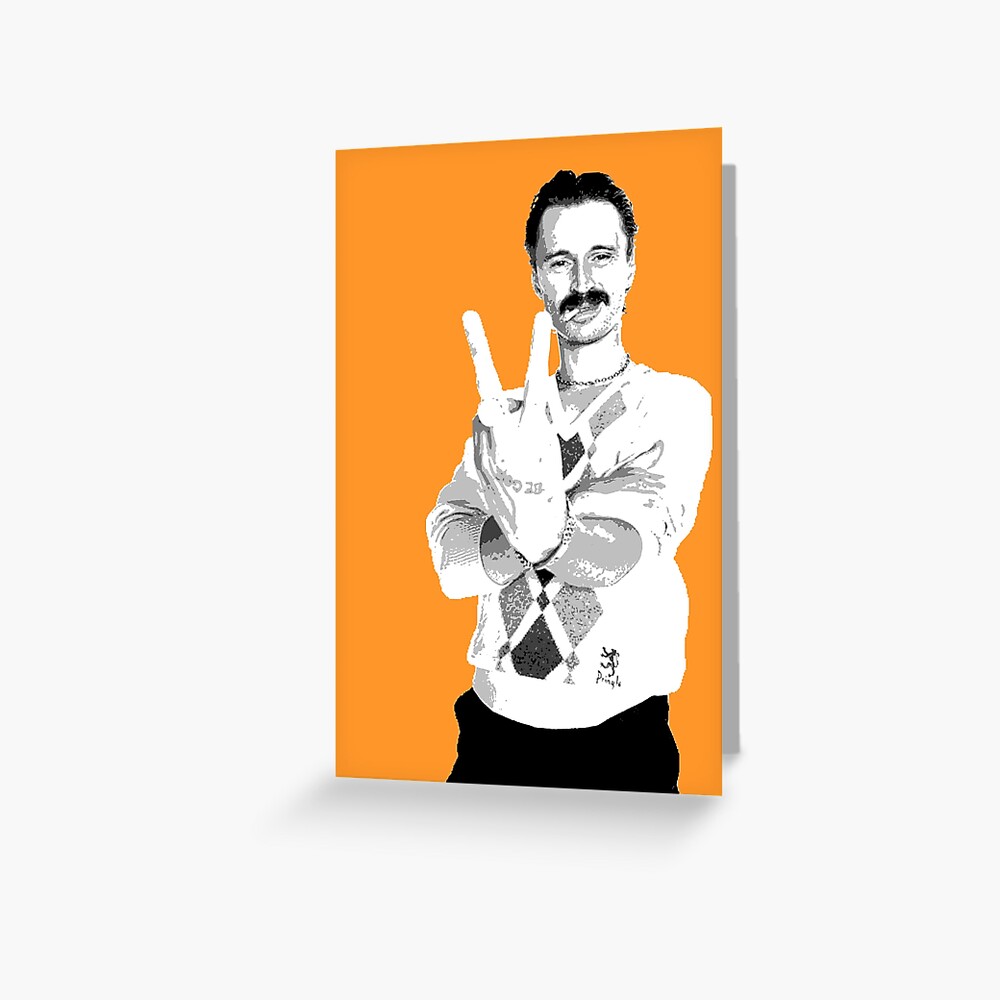 "Trainspotting - Begbie" Greeting Card for Sale by timtopping | Redbubble