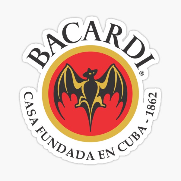 Sticker: Bacardi | Redbubble