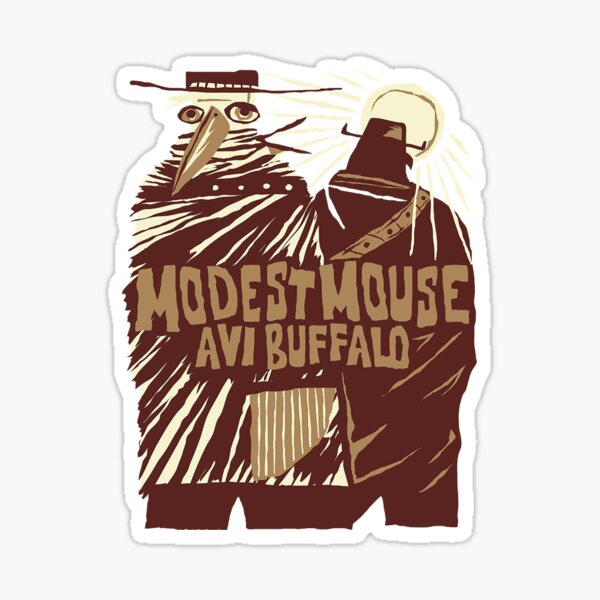 Modest Mouse Stickers | Redbubble
