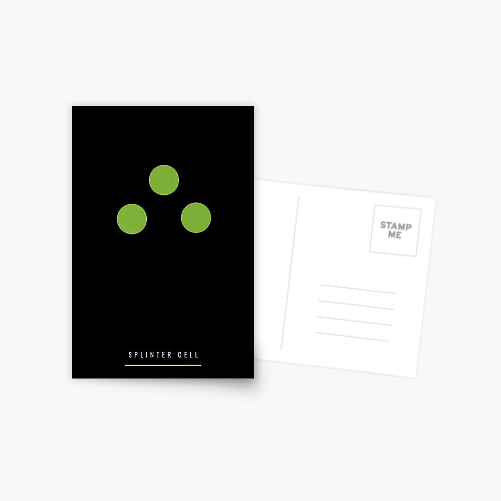 "Minimalistic Video Game Poster splinter Cell" Poster for Sale by ...