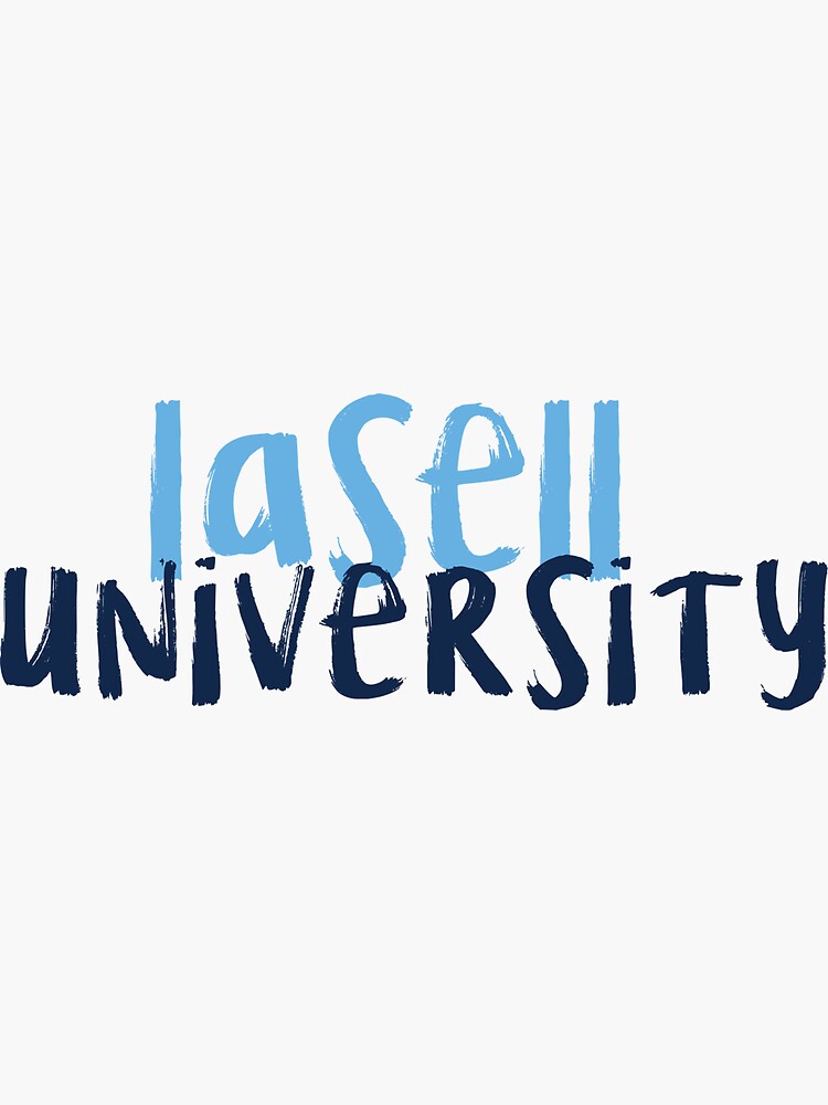 "lasell university" Sticker for Sale by SamTaylor711 | Redbubble