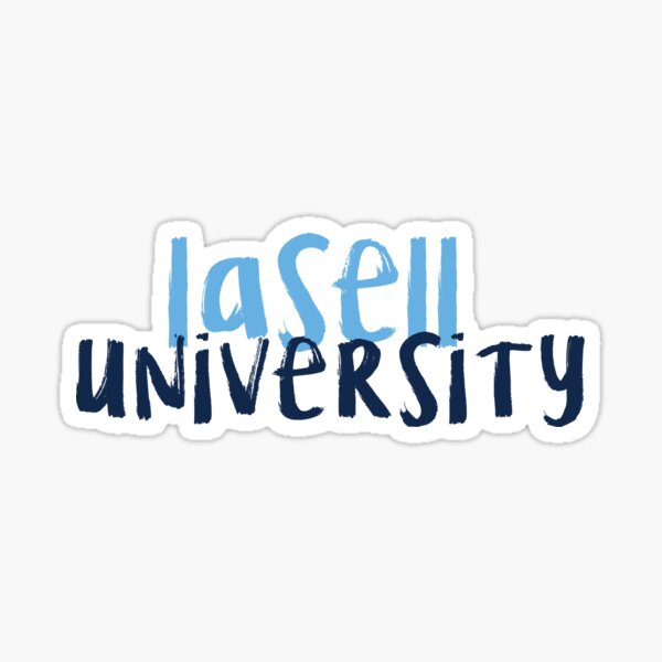"lasell university" Sticker for Sale by SamTaylor711 | Redbubble