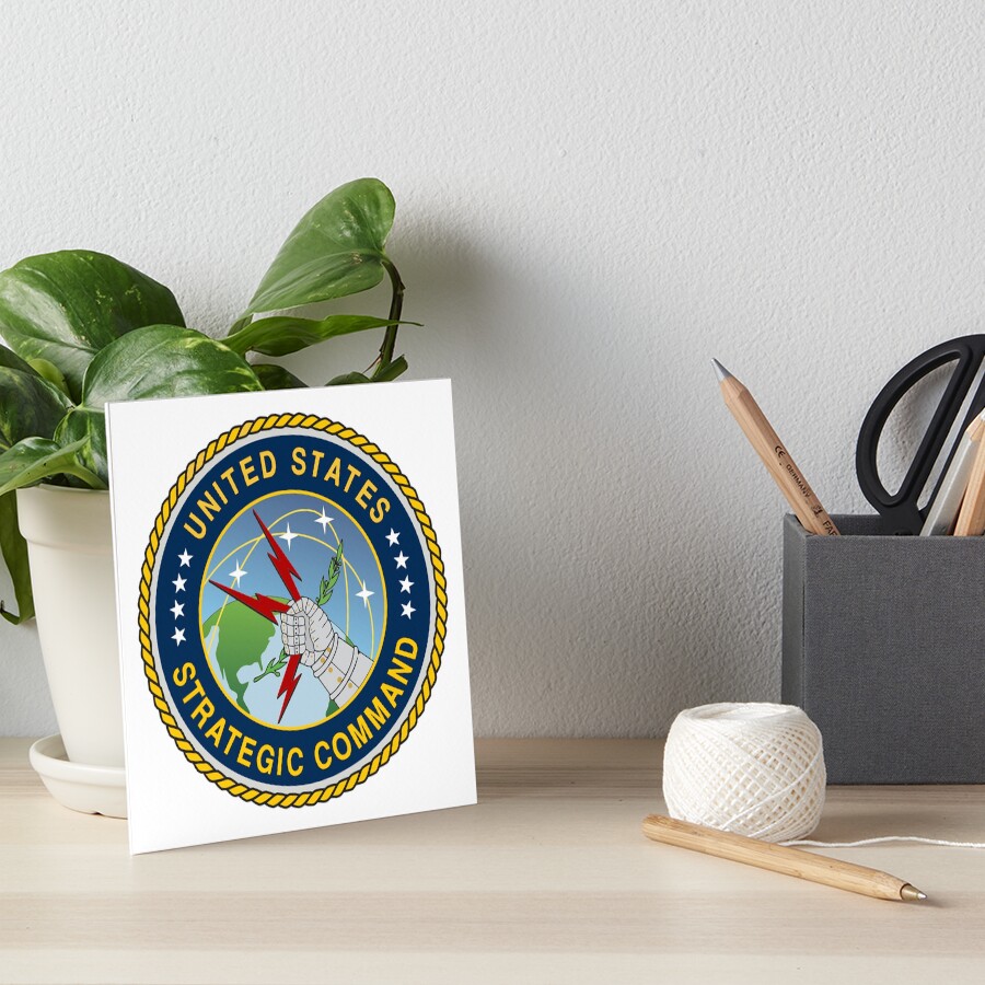 "U S Strategic Command" Art Board Print by Spacestuffplus | Redbubble
