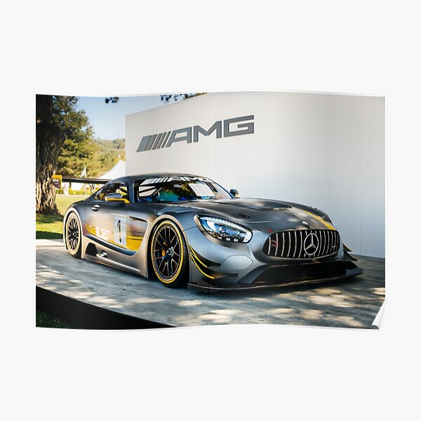 Poster: Mercedes Amg | Redbubble