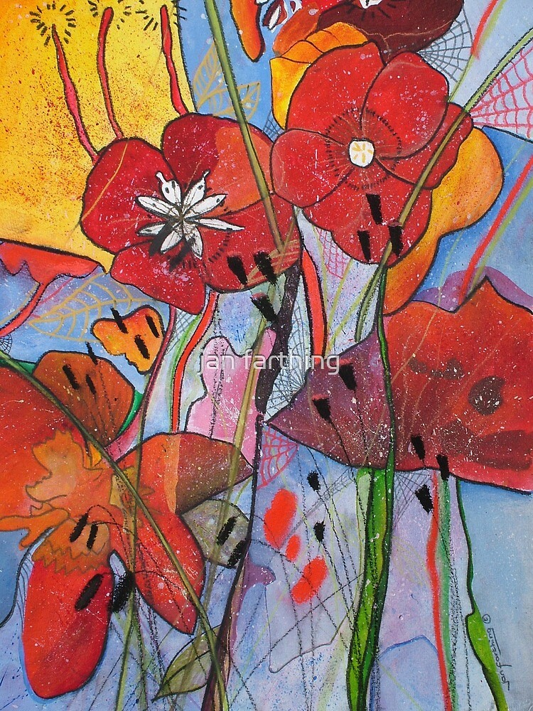 "Natural selection. Modern, Contemporary painting." by jan farthing ...