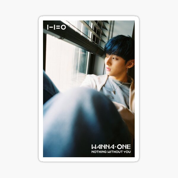 Wanna One Nothing Without You Yoon Jisung Sticker For Sale By