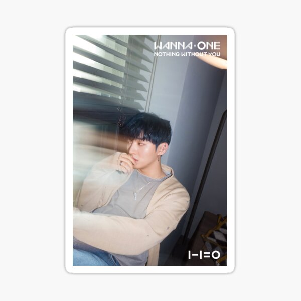 Wanna One Nothing Without You Yoon Jisung Sticker For Sale By