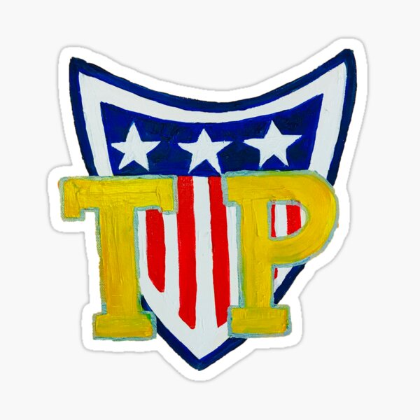 "T.P. Man Logo" Sticker for Sale by RKODirector | Redbubble