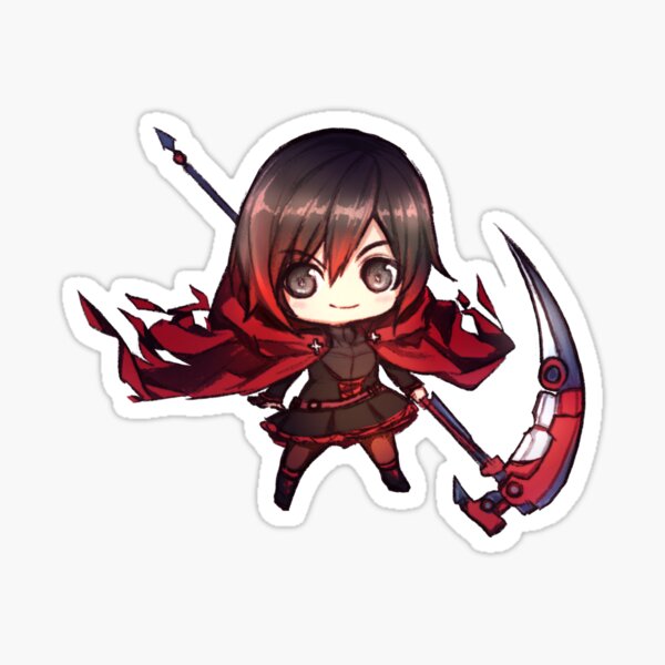 Ruby Rose Rwby Chibi RWBY Ruby Stylized Figure In Oman | Whizz Action