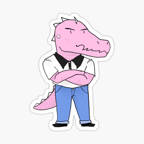 "Gator Chibi" Sticker by DoomGay | Redbubble