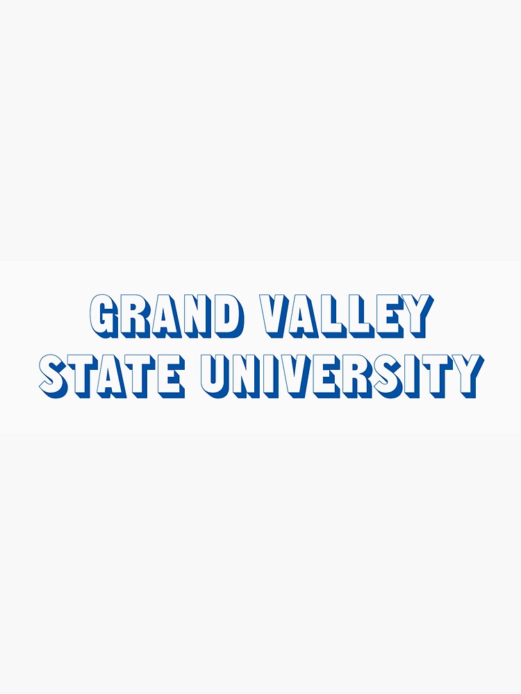 "GVSU" Sticker for Sale by brynnekm | Redbubble