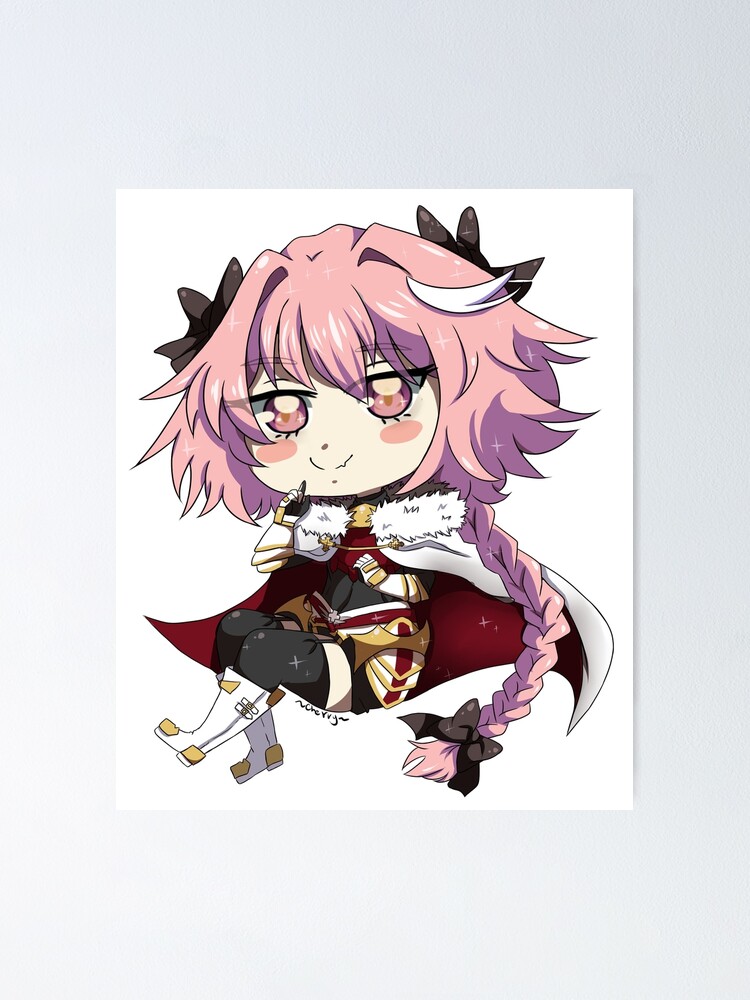 "Astolfo - FATE Apocrypha" Poster by Cherrybombsarts | Redbubble