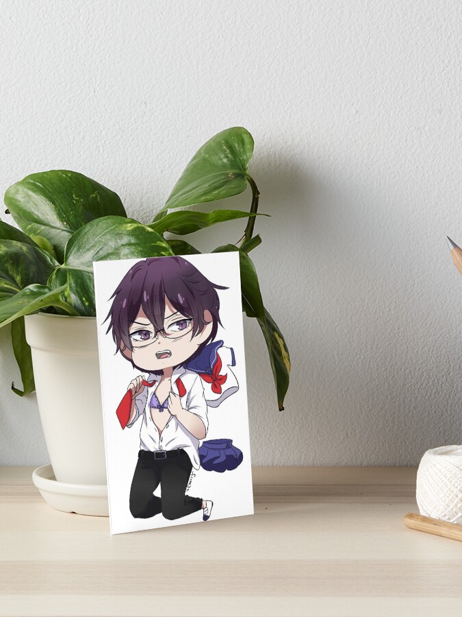 "Shikatani - arichin bitch club" Art Board Print by Cherrybombsarts ...