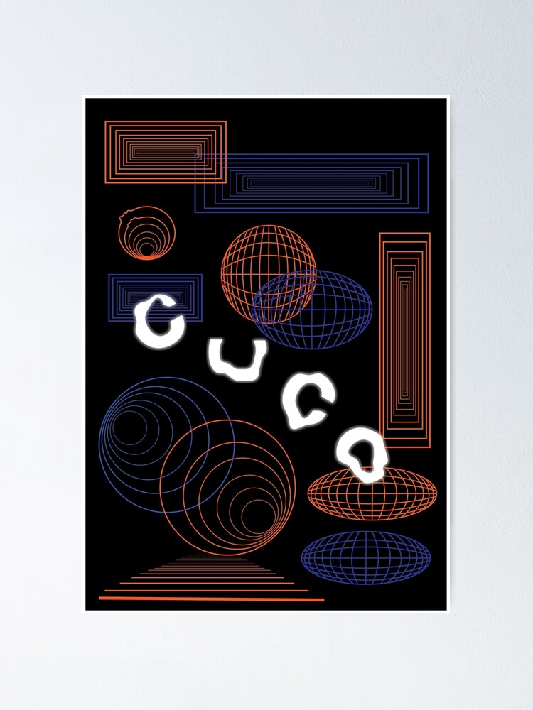 "Cuco Grid" Poster by carolyn-castro | Redbubble