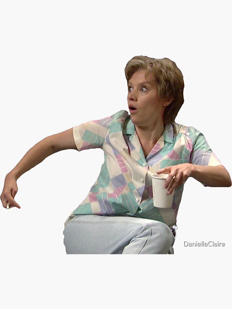 "Miss Rafferty " Sticker for Sale by DanielleClaire | Redbubble