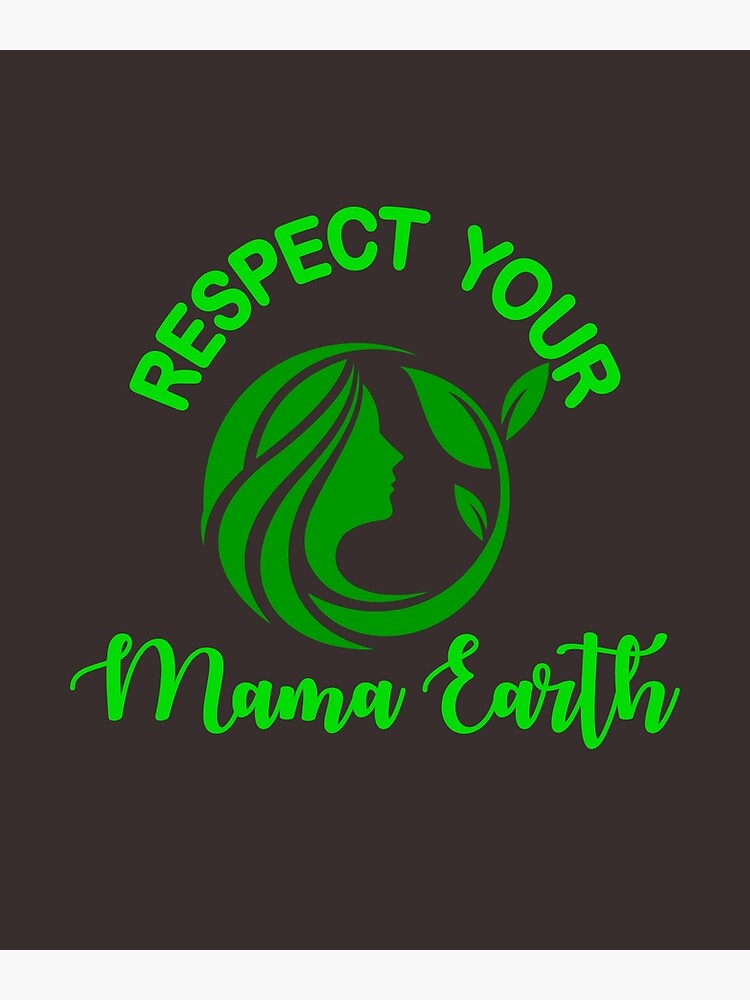 "Mama Earth design - Mother Earth design" Poster by JuditR | Redbubble
