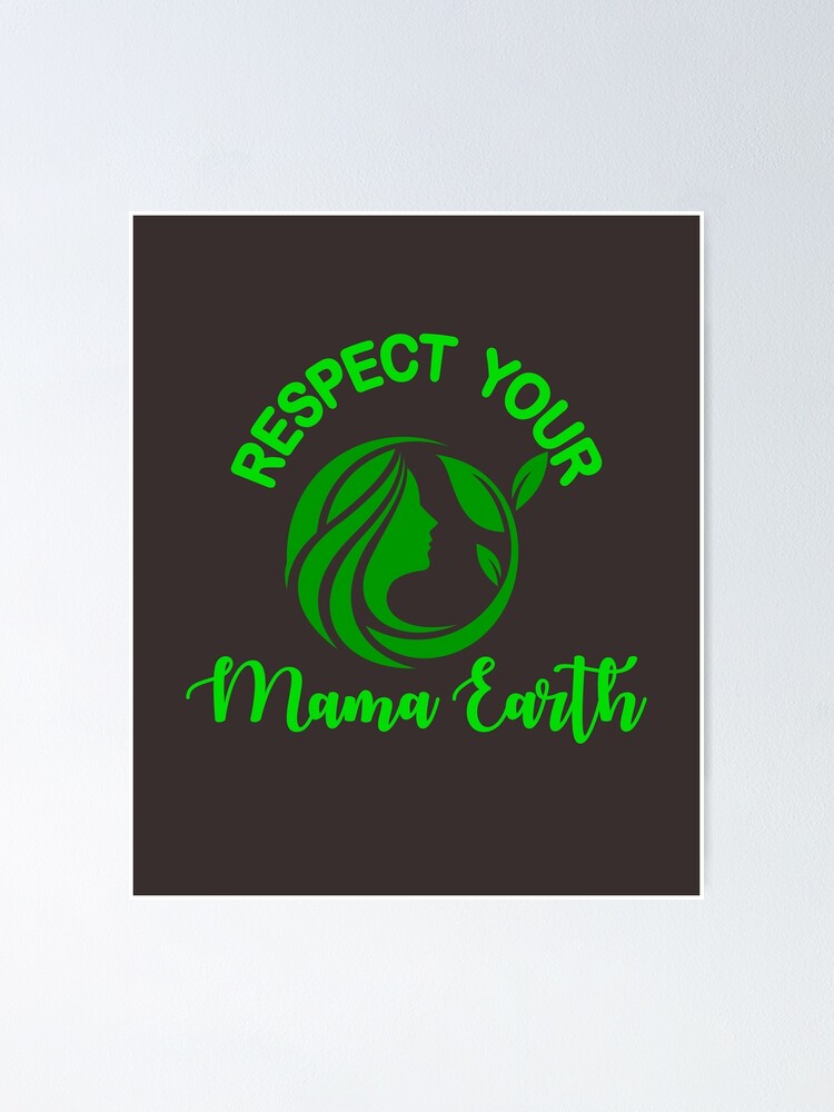 "Mama Earth design - Mother Earth design" Poster by JuditR | Redbubble