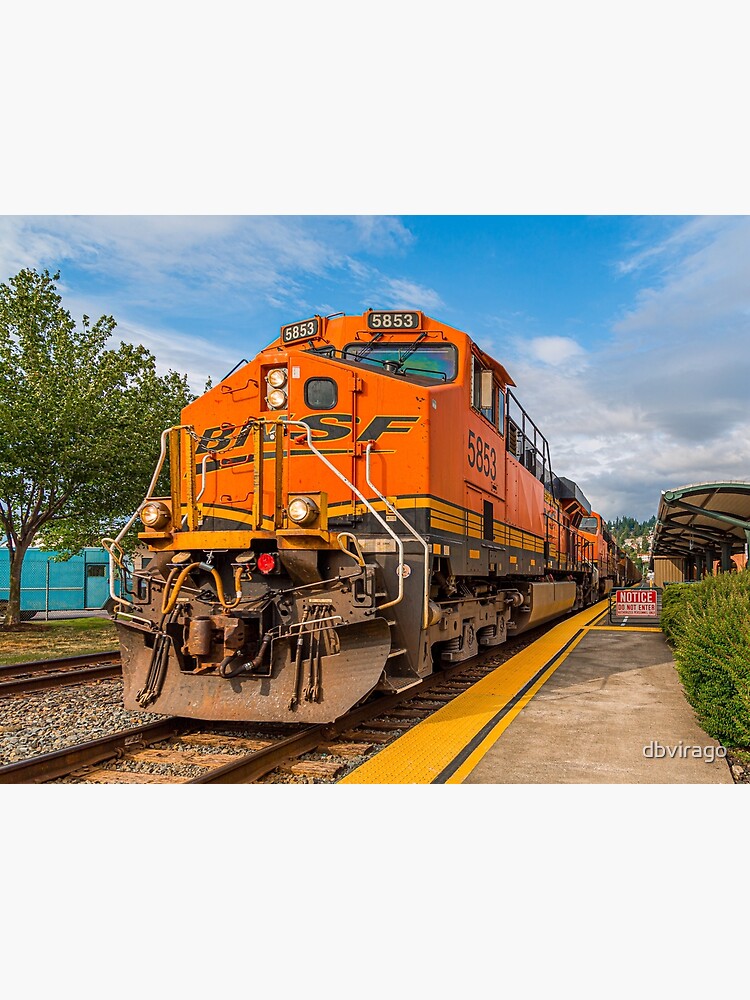 "BNSF Locomotive" Poster for Sale by dbvirago | Redbubble