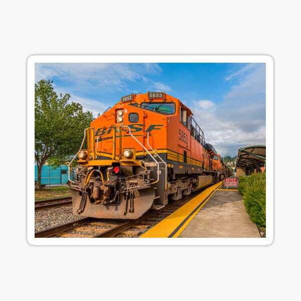 "BNSF Locomotive" Sticker for Sale by dbvirago | Redbubble