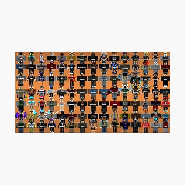 "Roblox Community Poster" Photographic Print for Sale by realteddavis ...