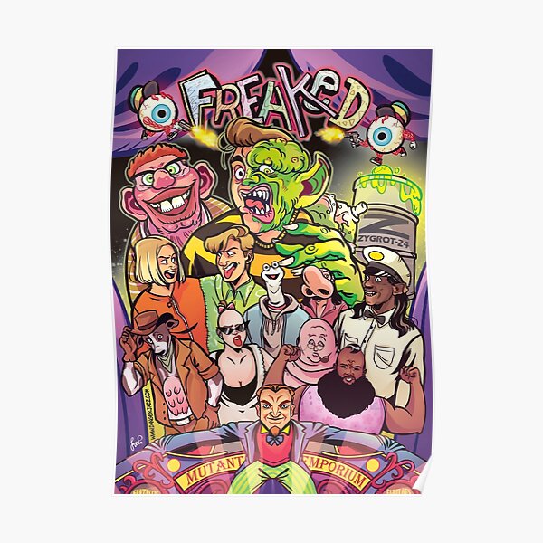 "Freaked" Poster for Sale by dangerjazz | Redbubble