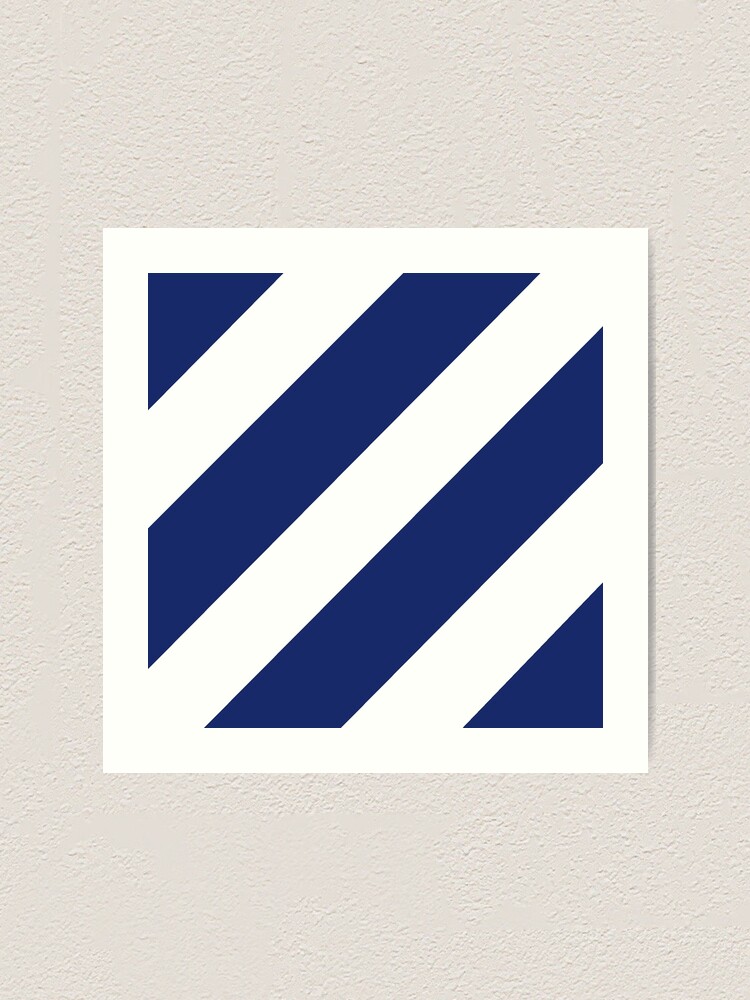 "Third Infantry Division (3ID) Insignia" Art Print for Sale by ...