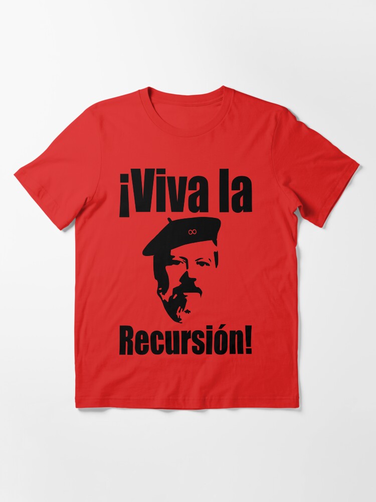 "Dennis Ritchie: ¡Viva la Recursión! - Black on Red Design for ...