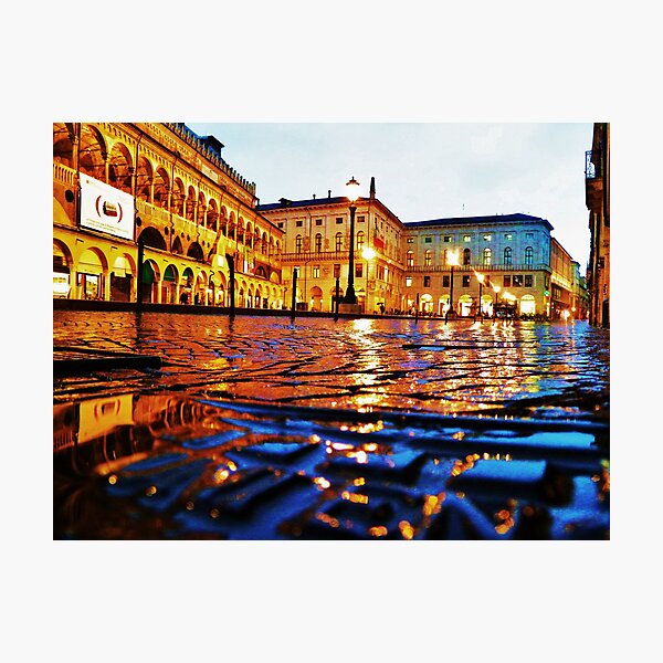 "The Piazza in Padova, Italy" by Stephen Burke | Redbubble