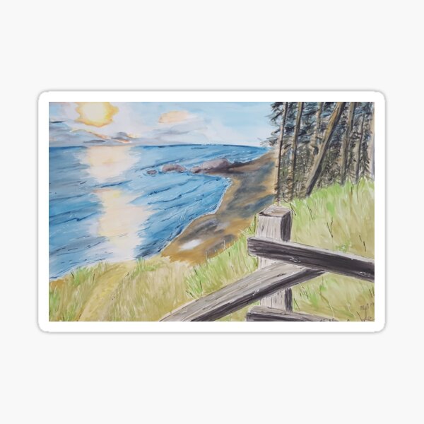 "Nature Walk" Sticker for Sale by MaddieArt23 | Redbubble