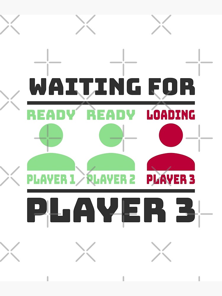 "Waiting for Player 3 Pregnancy Announcement" Poster by Team150Designz ...