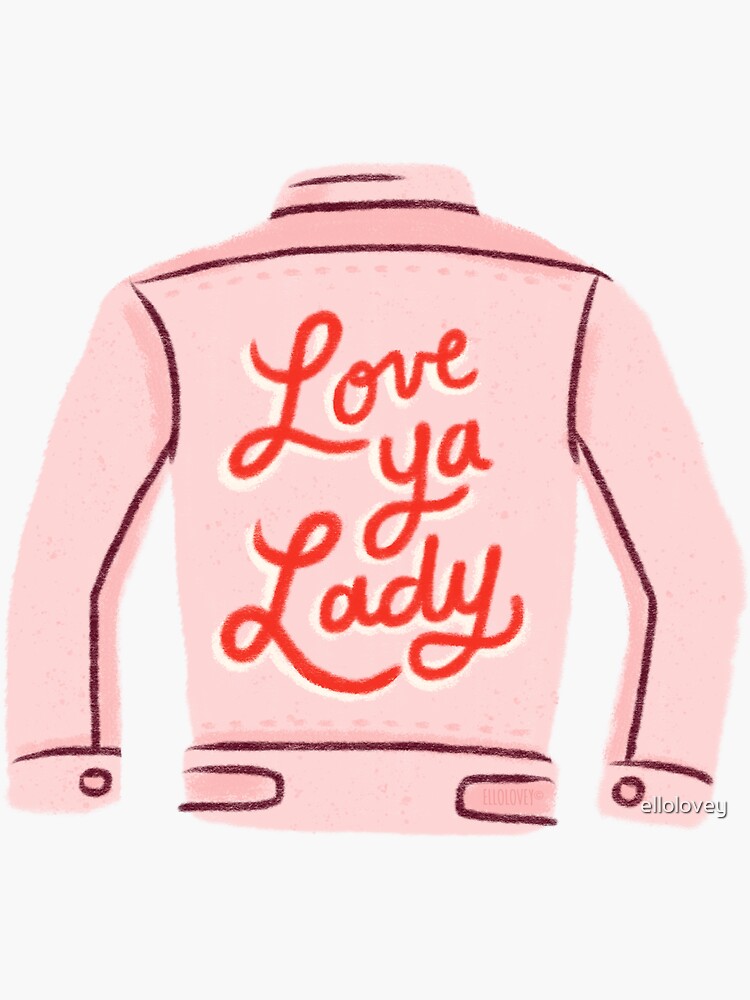 "Love Ya Lady" Sticker for Sale by ellolovey | Redbubble