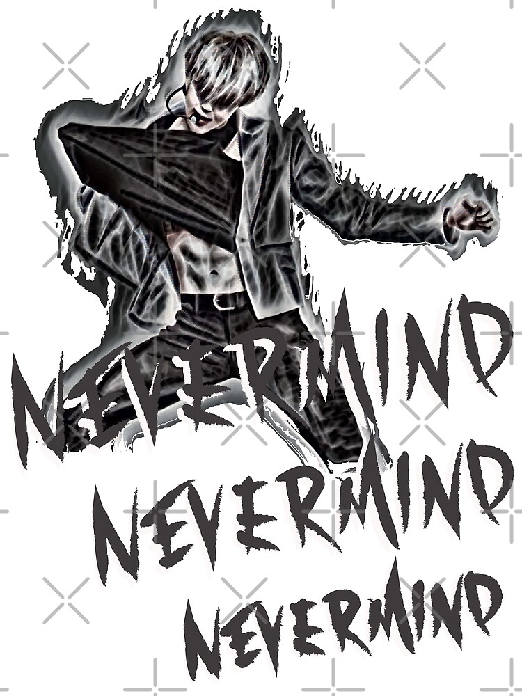 "BTS Jimin Nevermind - 방탄소년단" Poster for Sale by redtrend | Redbubble
