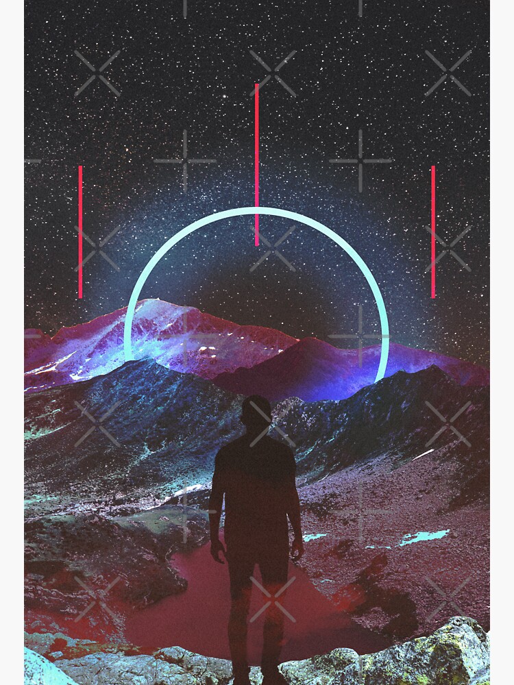 "Momento" Sticker by ParyDarian | Redbubble