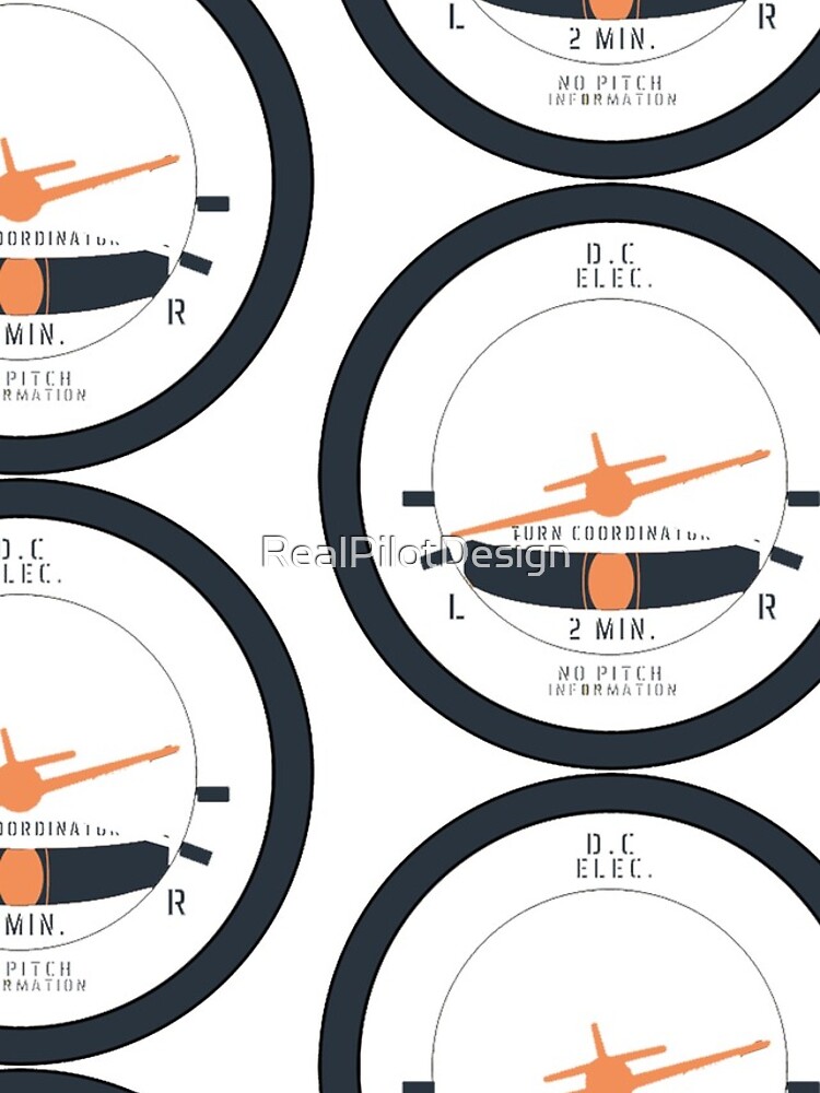 "Turn & Bank Indicator Flight Instruments Sticker" iPhone Case for Sale ...