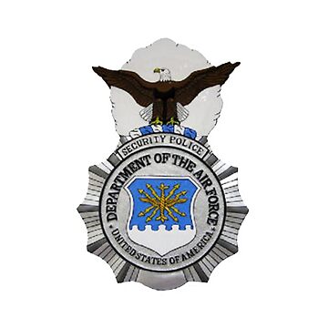 "USAF Security Police" Sticker for Sale by lawrencebaird | Redbubble