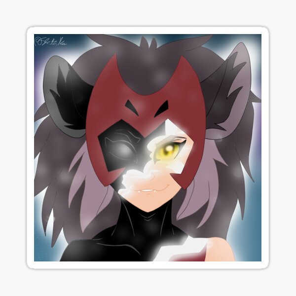 "Corrupted Catra Sticker She-Ra " Sticker for Sale by Mooseybacon ...