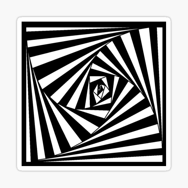 "Spiral" Sticker for Sale by Kcinnik | Redbubble
