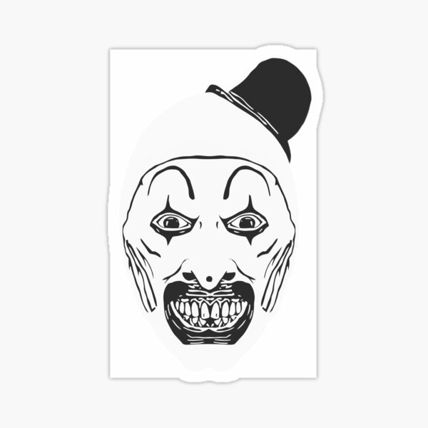 Pegatina «Terrifier» de childofthecorn | Redbubble