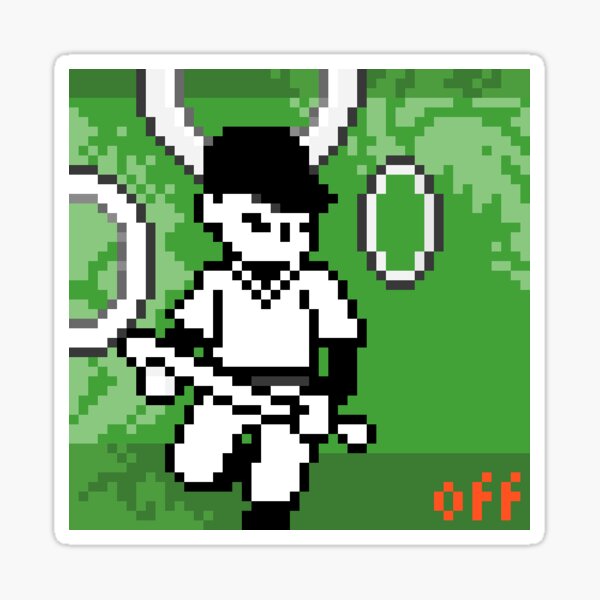 "off _ normal mode" Sticker by Vr3ush | Redbubble