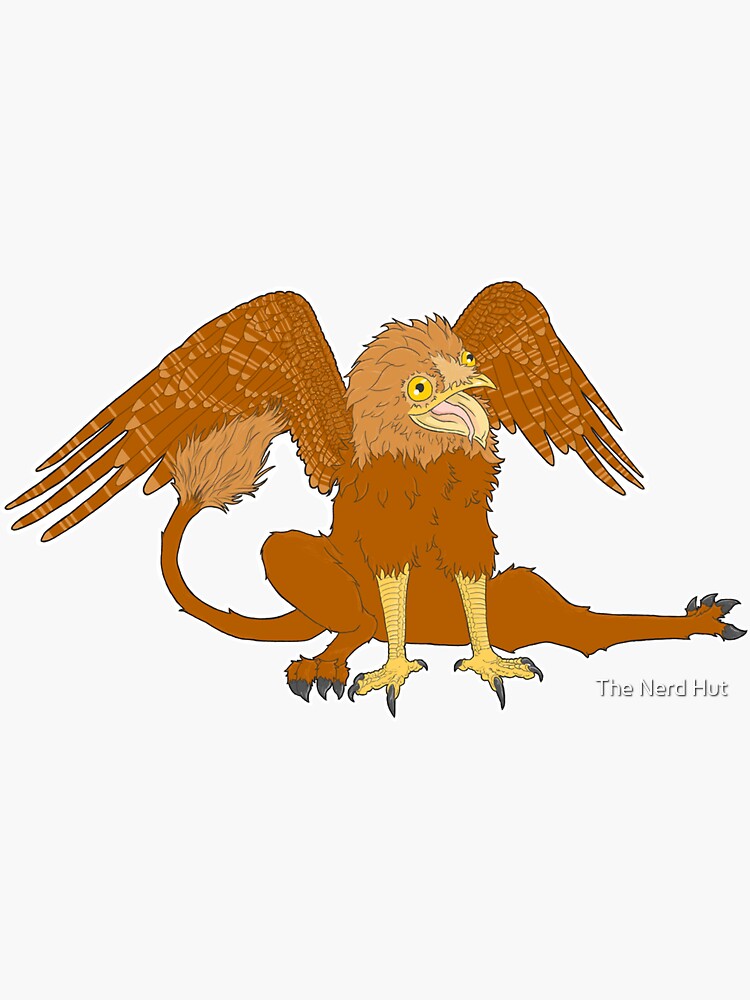 "Potoo Griffin" Sticker by Samada | Redbubble