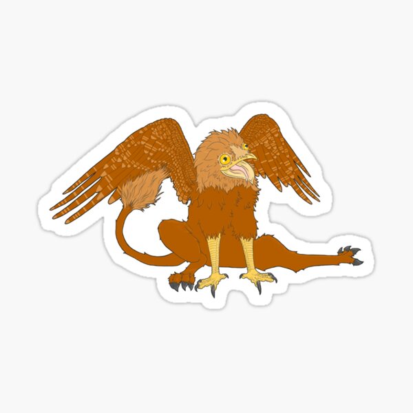 "Potoo Griffin" Sticker by Samada | Redbubble