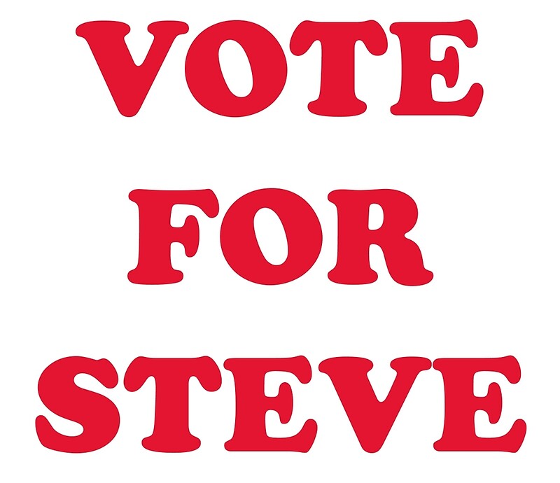 "Vote For Steve" by periphescence | Redbubble