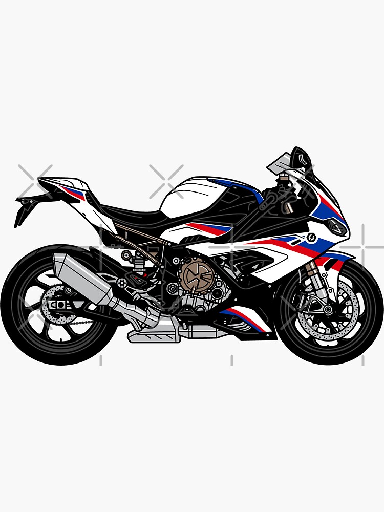 "S1000 RR Super Sports Motorcycle" Sticker for Sale by nutandbolt ...
