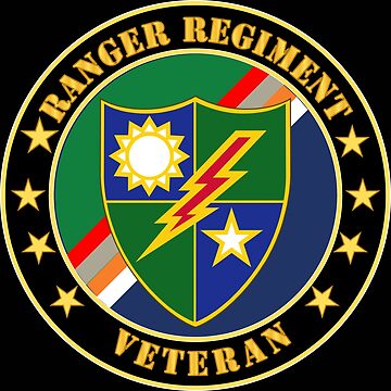 "Army - Ranger Regiment Veteran - DUI" Sticker for Sale by twix123844 ...