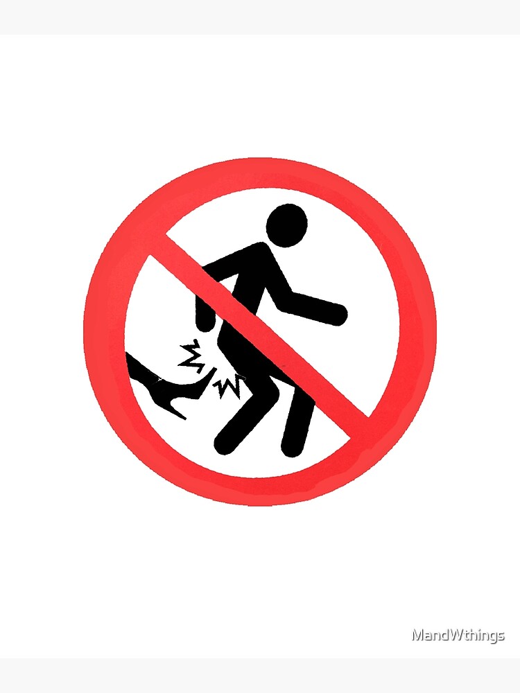 Póster «Recién casados - Señal de advertencia» de MandWthings | Redbubble