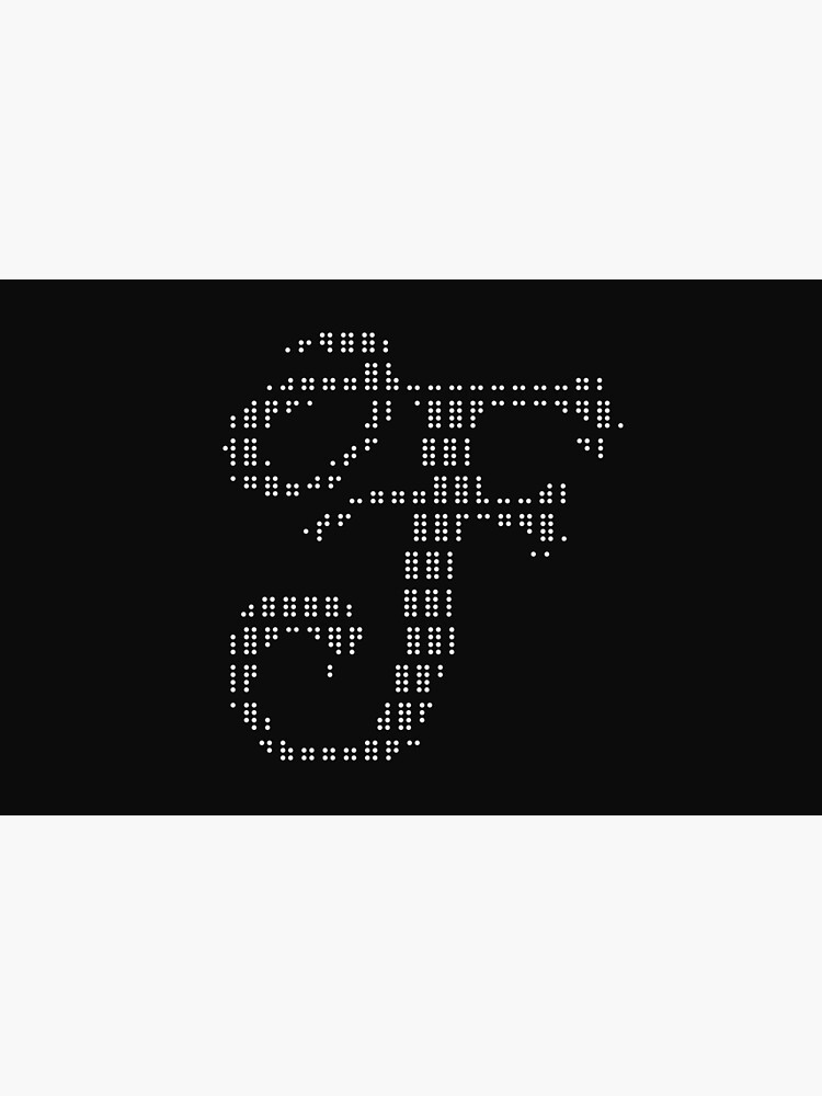 "Fancy White F (to pay respects) (text/symbol/ascii art/copypasta/dots ...