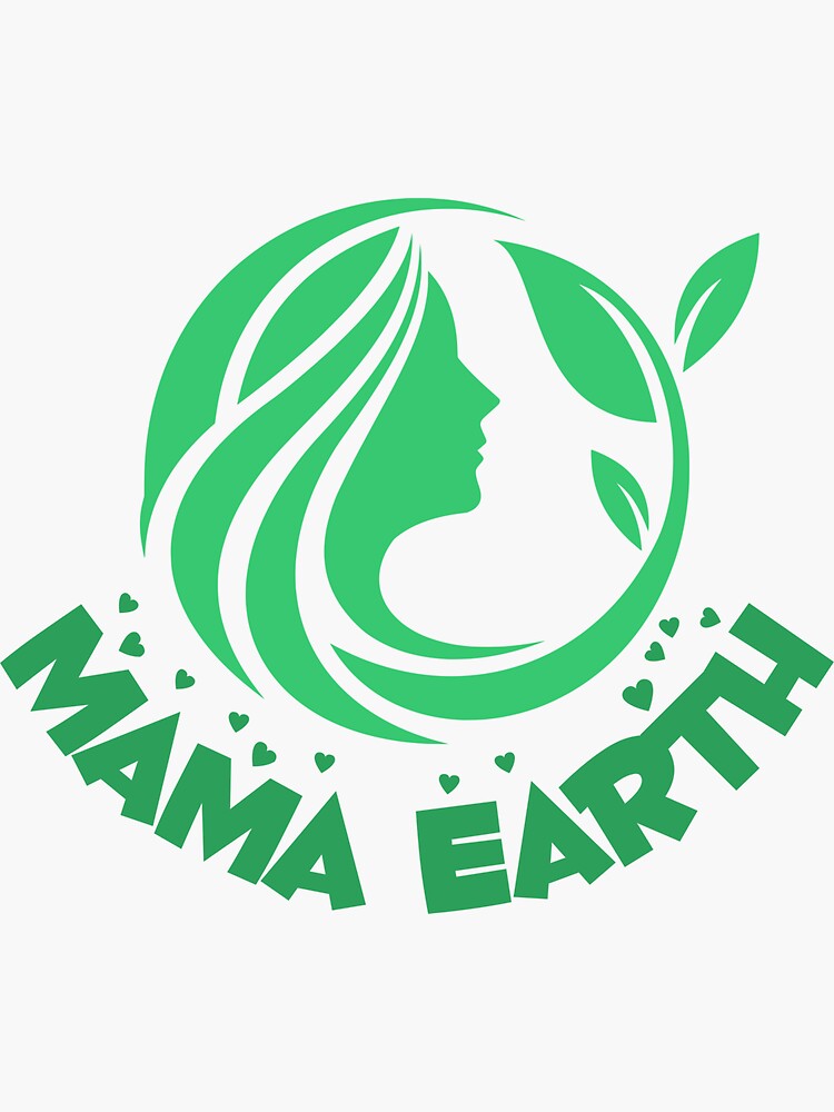 "Mama Earth design - Mother Earth design" Sticker by JuditR | Redbubble